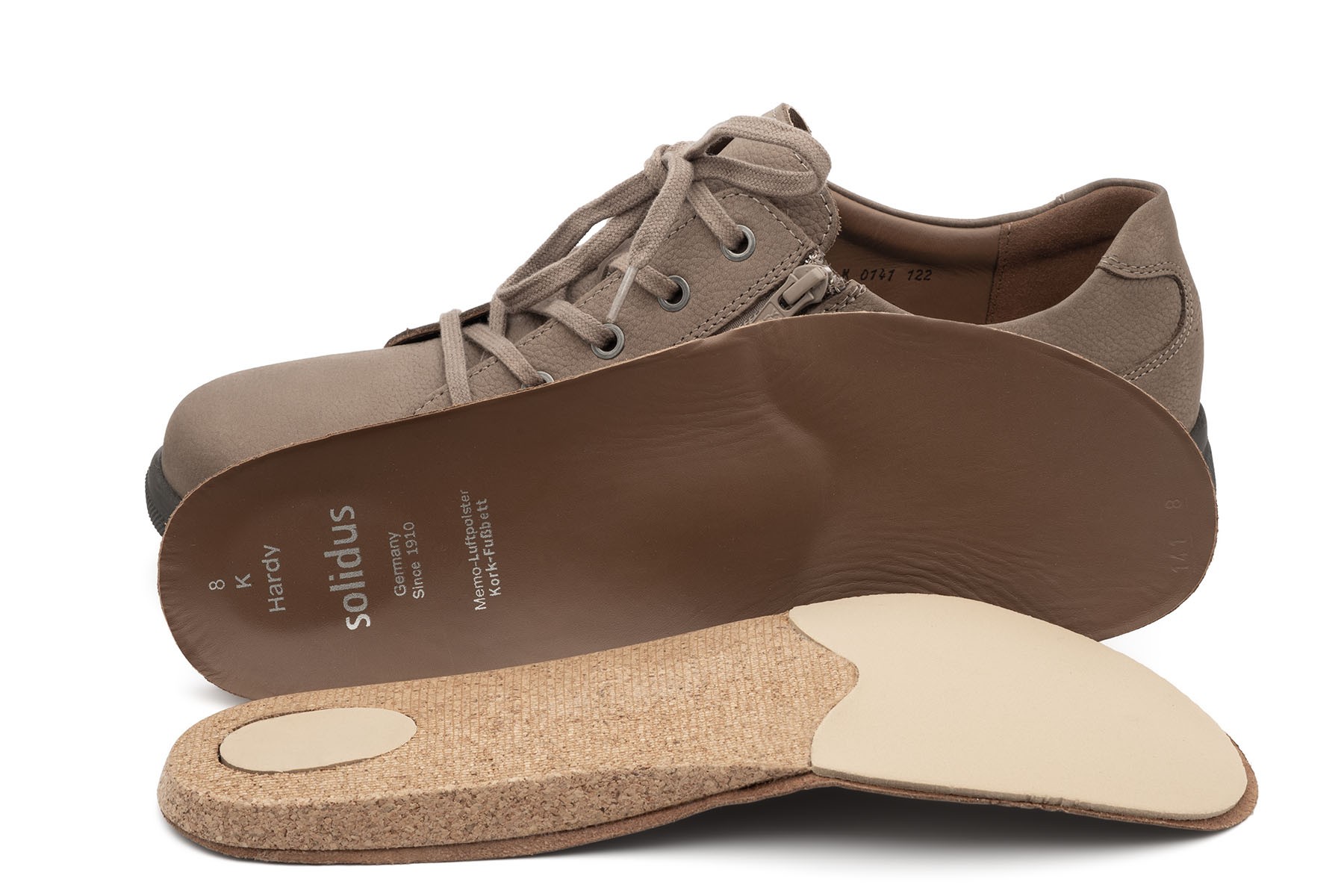 Solidus wygodne zdrowotne półbuty męskie 64013 | Sklep Warszawa