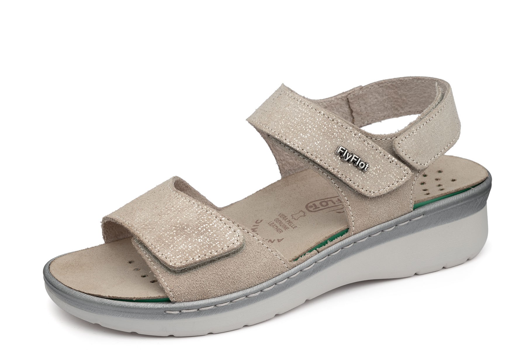 Fly flot wygodne damskie sandały 29 G05 BV BEIGE | Sklep obuwniczy Warszawa